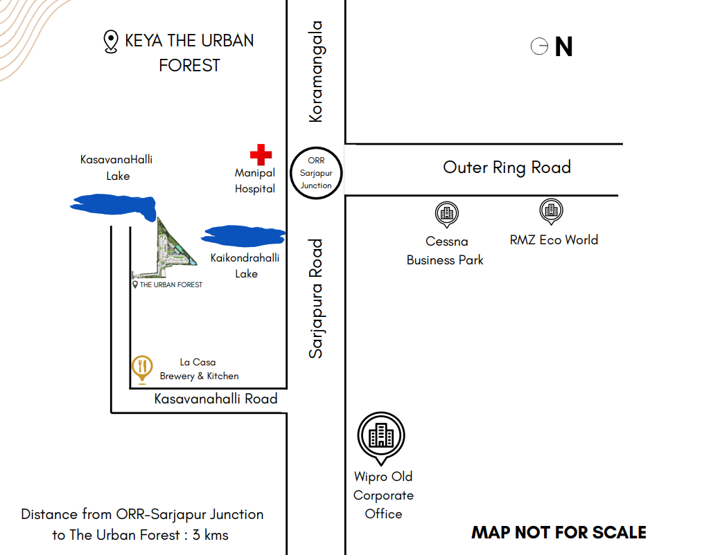 Keya The Urban Forest, Hosa Road | 2, 3 & 4 BHK Apartments in Sarjapur Rd